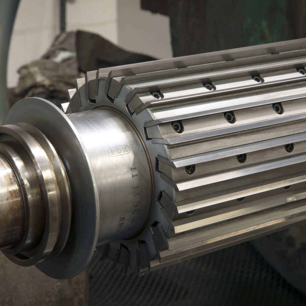 Helical Pelletizer Rotors | Great Lakes Industrial Knife